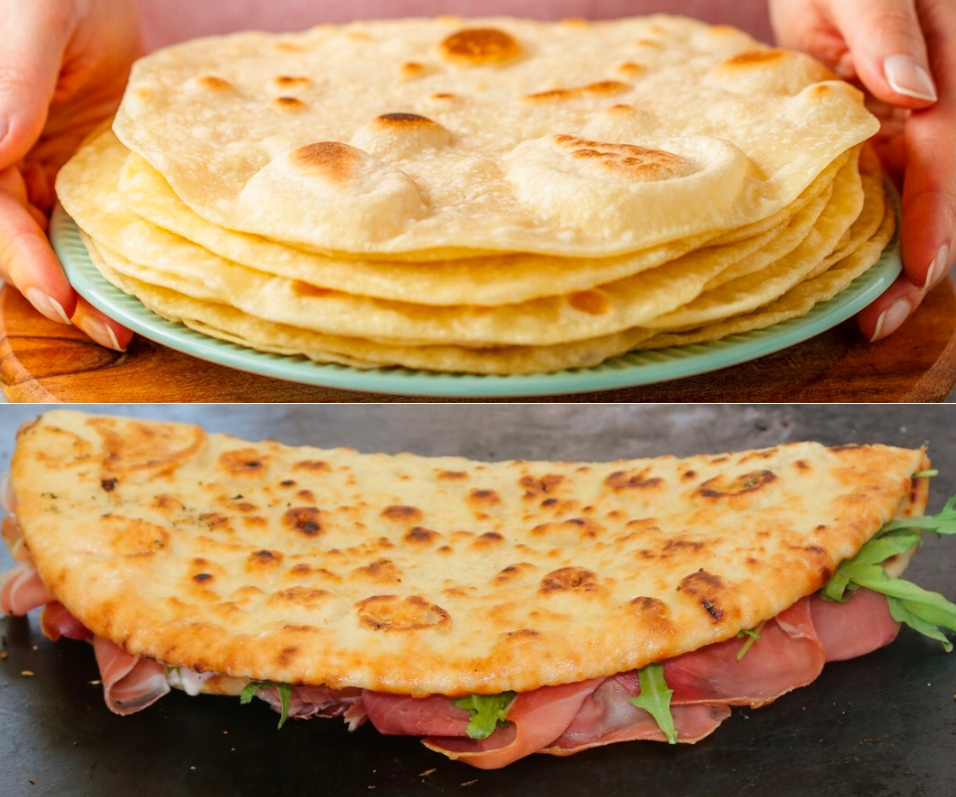 Piadina italiana: la receta tradicional del pan plano italiano – Tus ...